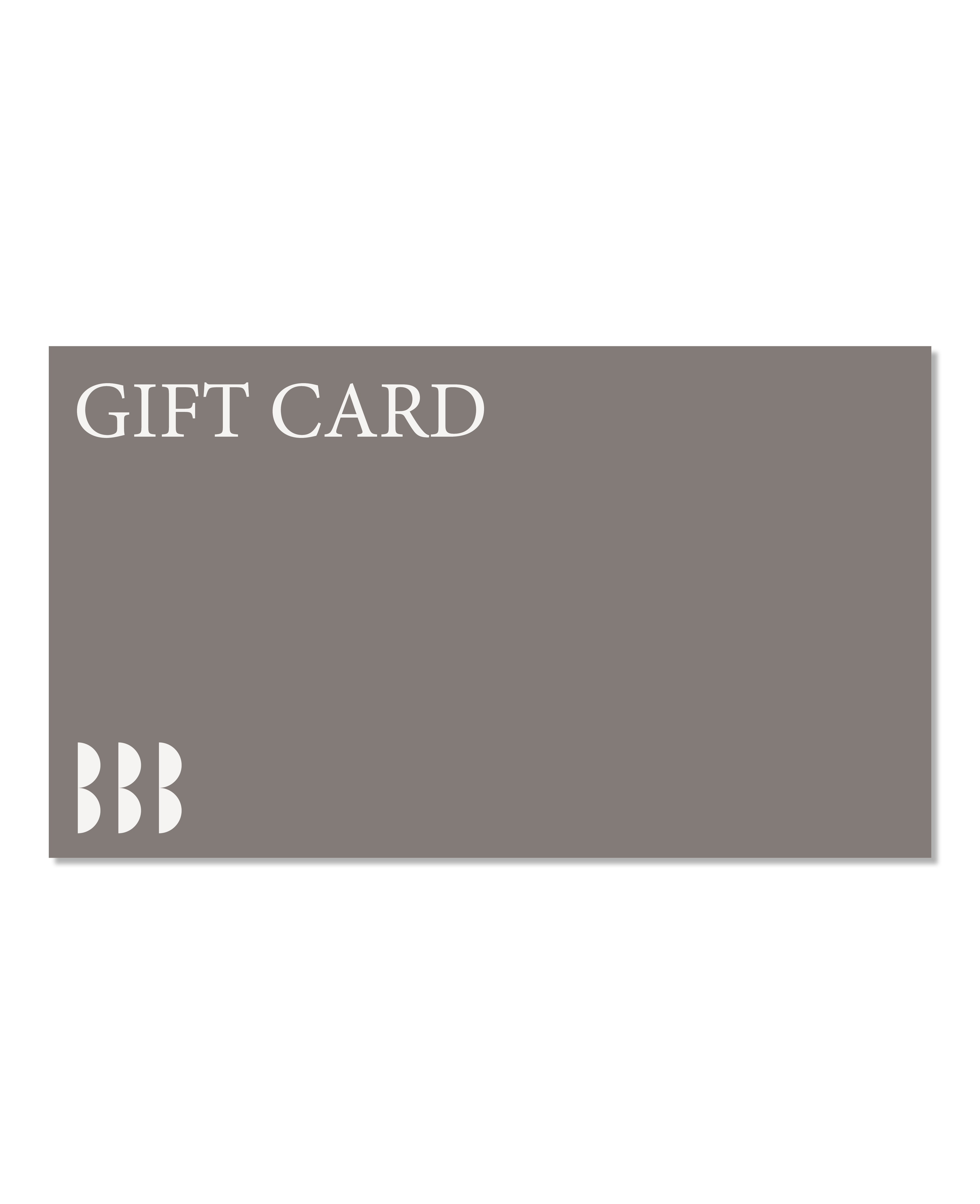 BBB London | Gift Card